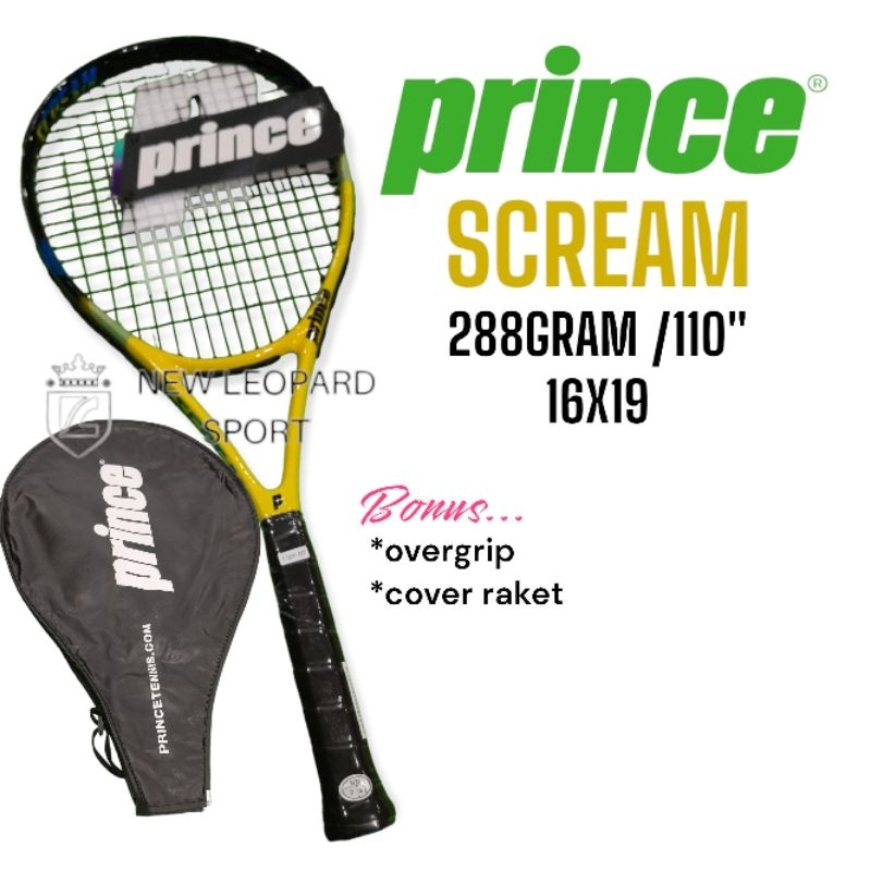 Jual Raket tenis Prince SCREAM 110 berat 288gram/Racket tennis | Shopee ...