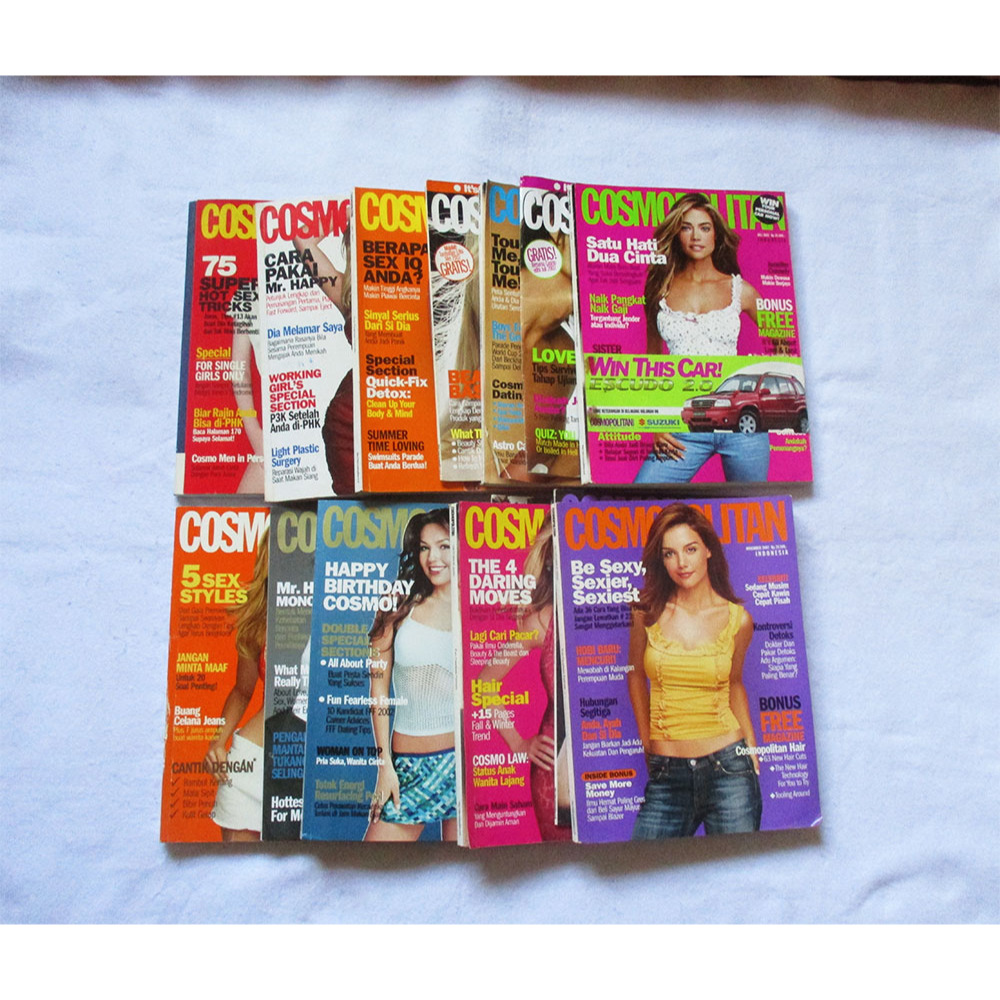 Jual Majalah COSMOPOLITAN Tahun 2002 ORIGINAL Preloved EXCELLENT ...