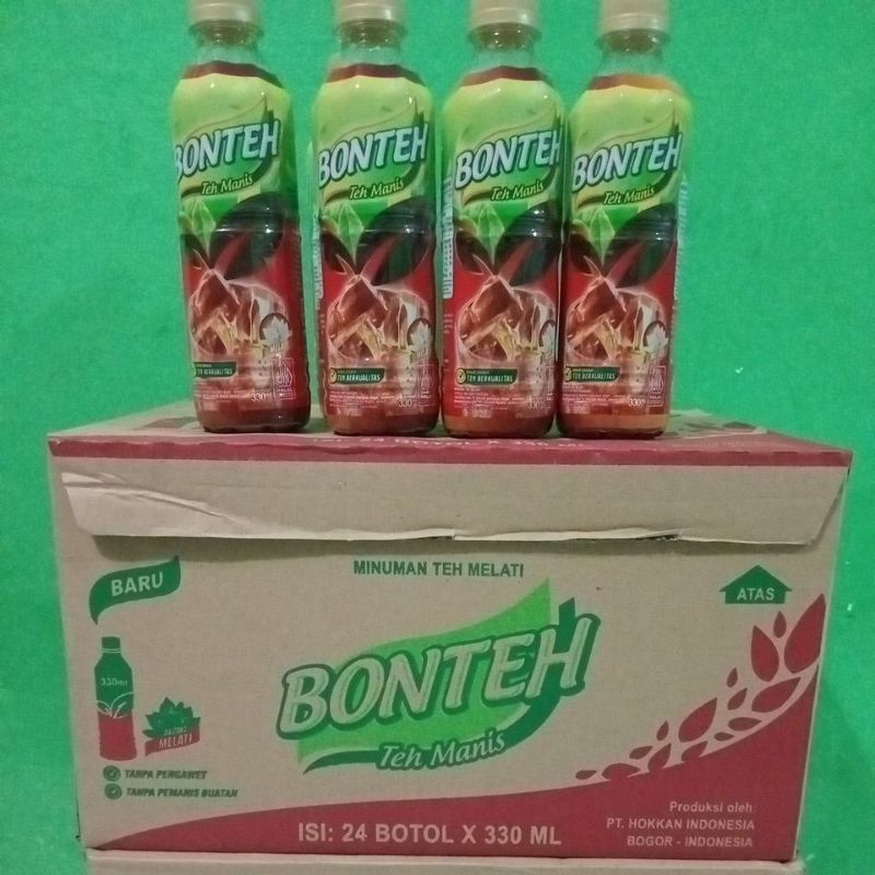 Jual teh bonteh botol (1 dus isi 12 botol) | Shopee Indonesia
