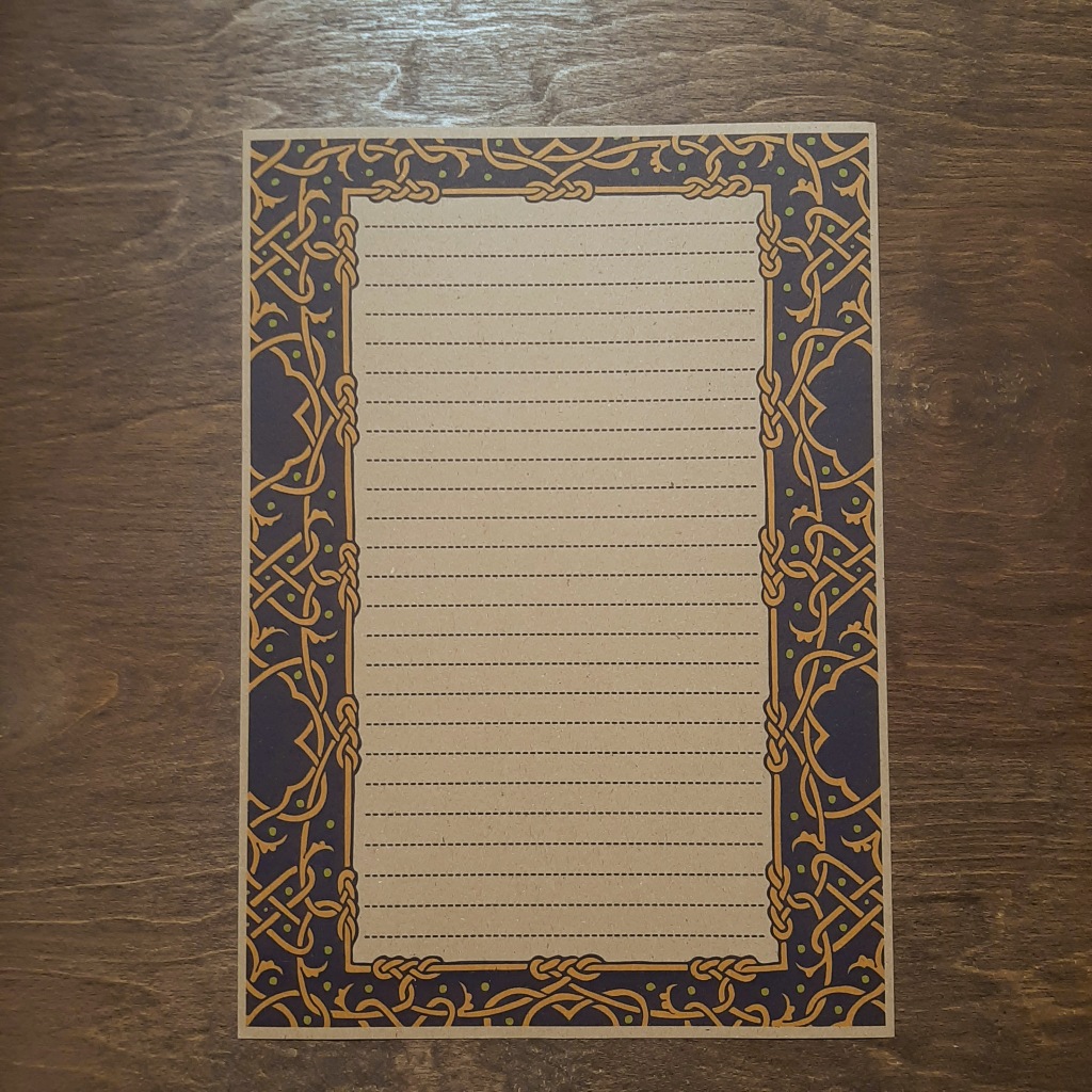 Jual KERTAS SURAT VINTAGE - KERTAS SAMSON - BORDER SURAT KRAFT - 150 ...