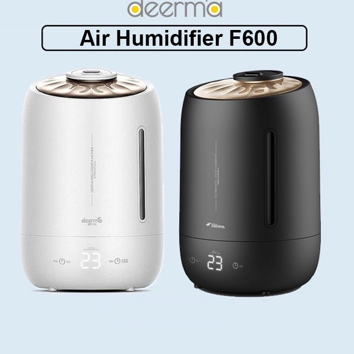 Jual ぎ Deerma F600 Air Humidifier Ultrasonic 5l Touch Screen Pelembab ...