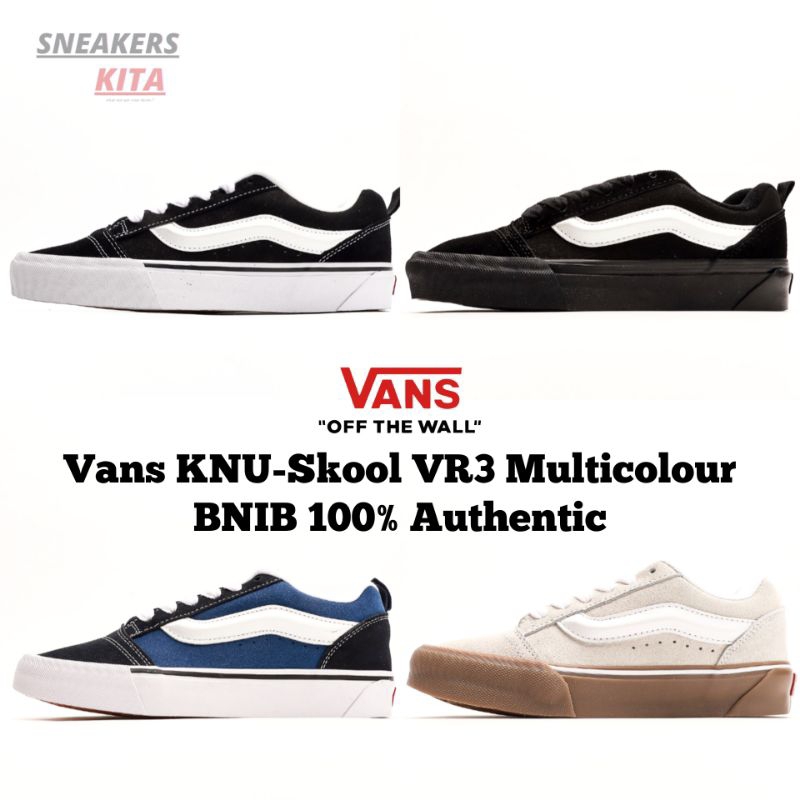 Jual Sepatu Vans KNU Skool Vr3 Multicolour BNIB 100% Original Global ...