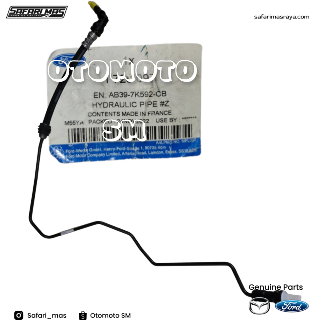 Jual Tube Pipe Clutch Ford Ranger Everest TDCI AB397K592CB | Shopee ...