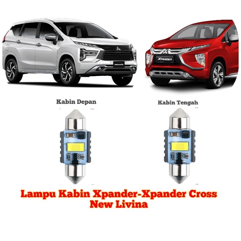 Jual Lampu Kabin Xpander Cross Led Plafon New Livina | Shopee Indonesia