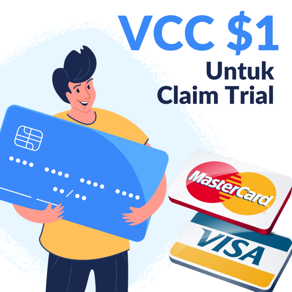 Jual VCC TRIAL | Virtual Card Kosongan| Support Semua Trial | VCN ...