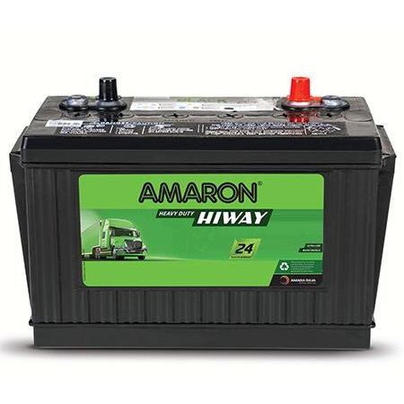 Jual Accu / Aki Kering Amaron HI WAY N100 / 95E41R / 115E41R 12v 100Ah ...