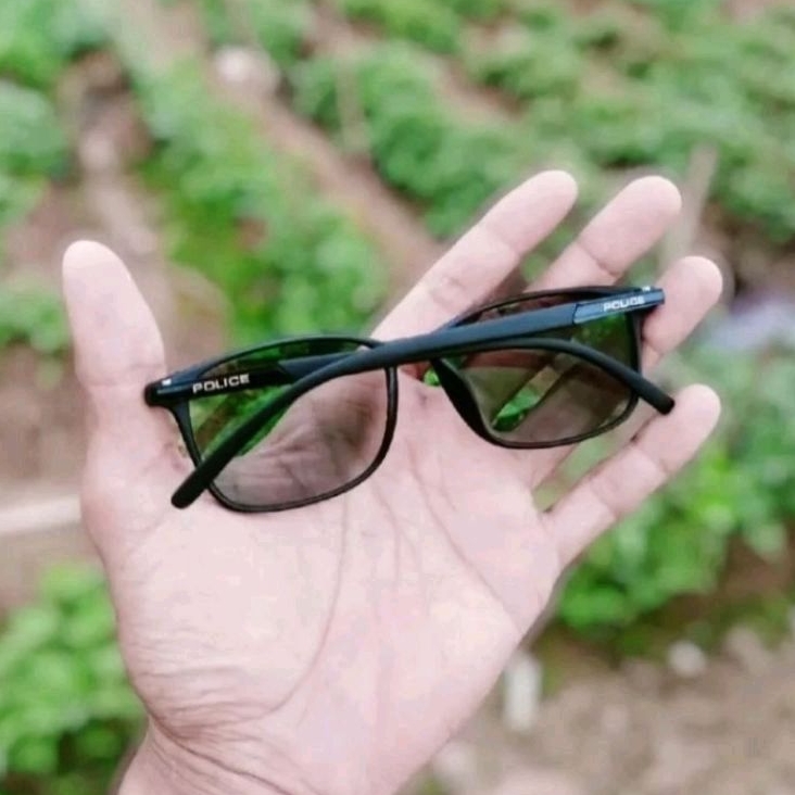 Jual rajhendra_ - Kacamata Photocromic Frame Police Lensa Anti Radiasi ...
