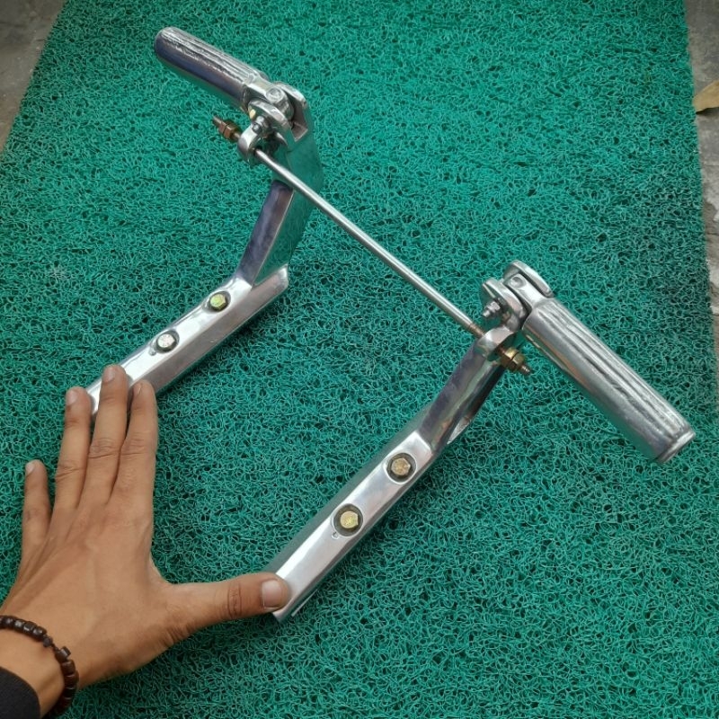 Jual Footstep vespa foot step vespa model lipat replika SIP almunium ...