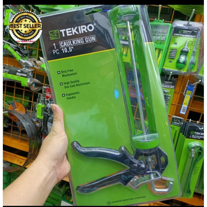 Jual Gun silicone 10,5" tekiro-cualking gun | Shopee Indonesia
