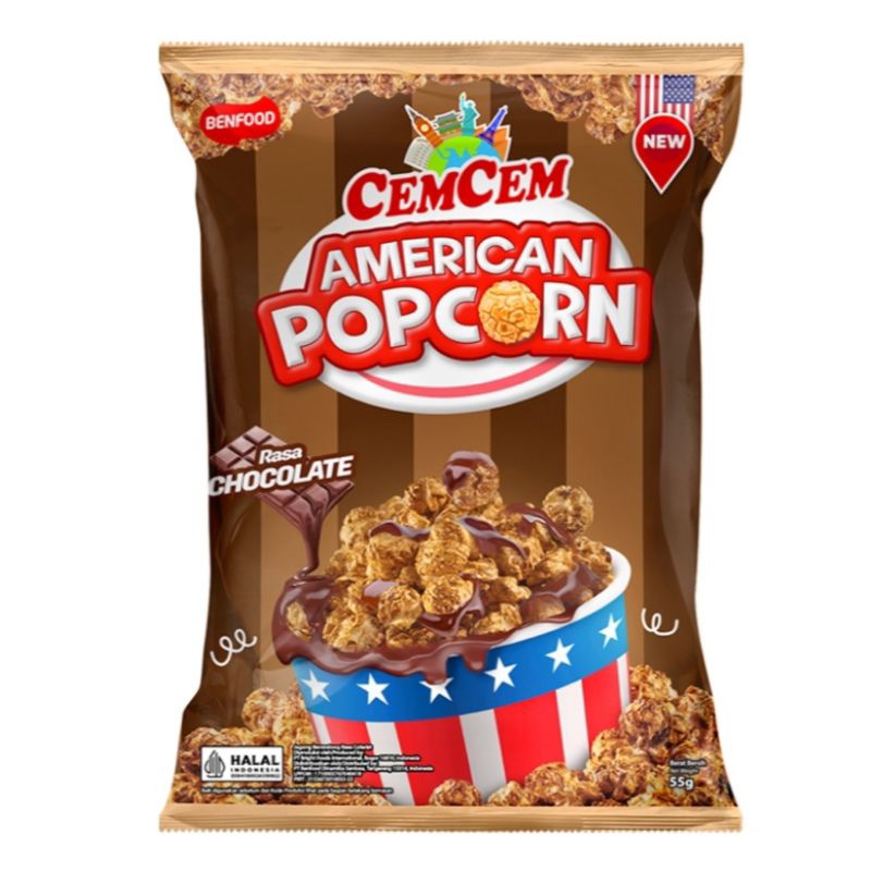 Jual CEM-CEM Popcorn Karamel keju bakar cem cem cemcem | Shopee Indonesia