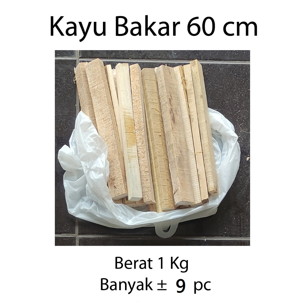 Jual Kayu Bakar 60 cm Api Unggun BBQ | Shopee Indonesia