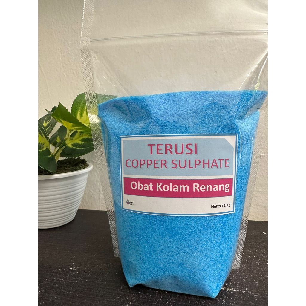 Jual Terusi / Copper Sulphate /CuSo4 / Terusi Kolam Renang Premium ...