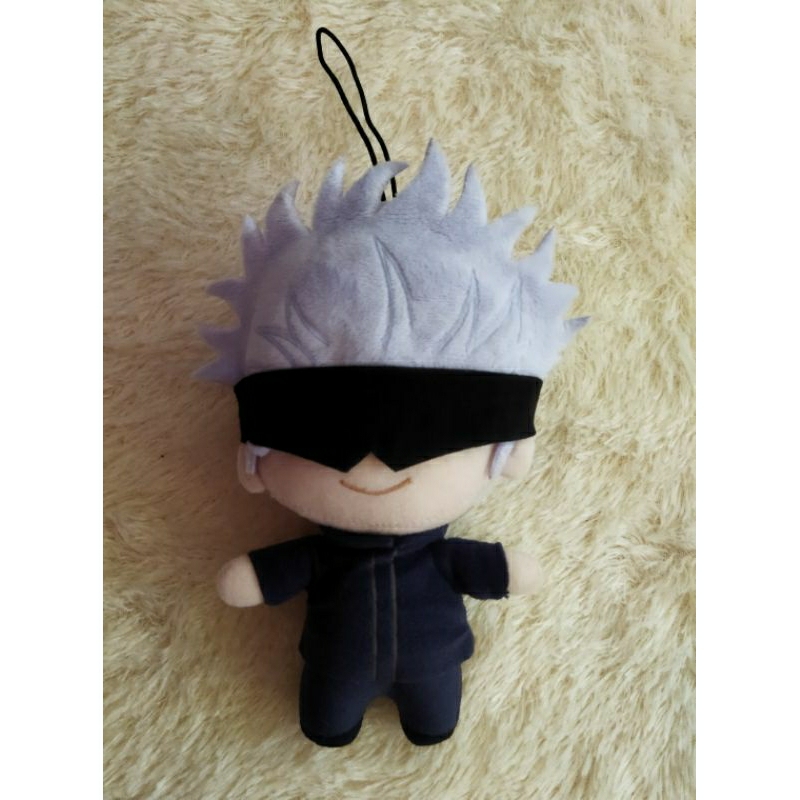 Jual Nuigurumi Satoru Gojo Furyu Jujutsu Kaisen JJK Plush Keychain Doll ...