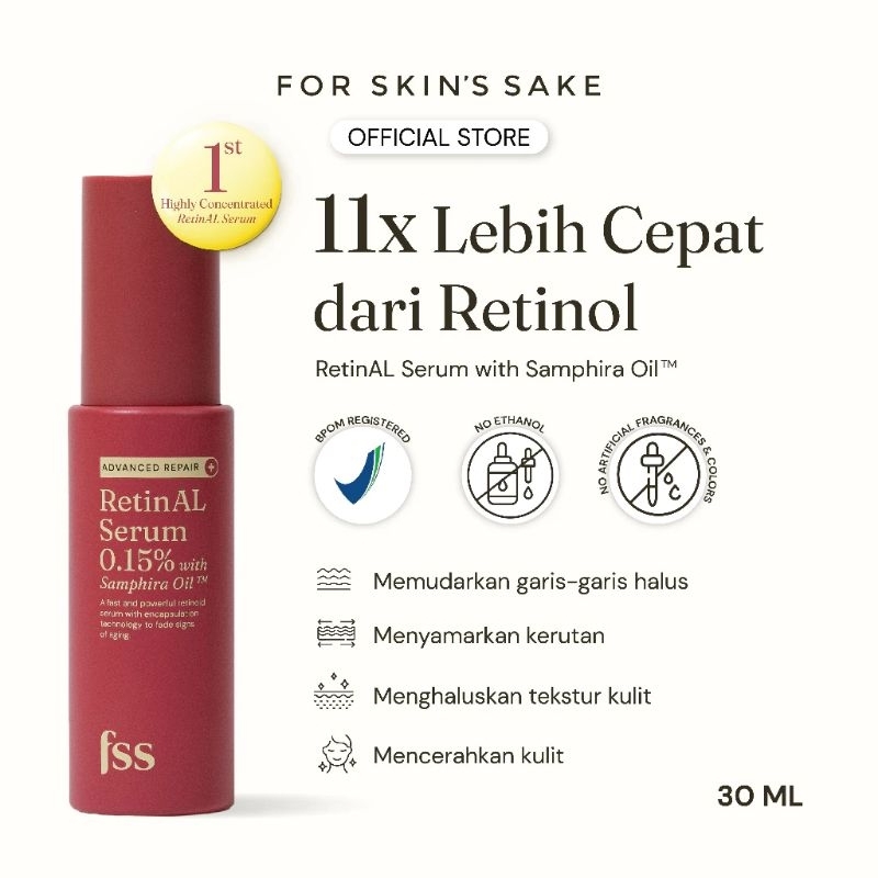 Jual FSS - RetinAL Serum 0.15% with Samphira Oil 30ml | Shopee Indonesia