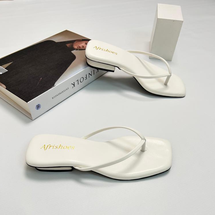 Jual Afrishoes Leona Sandal Flat heels jevit simpel | Shopee Indonesia