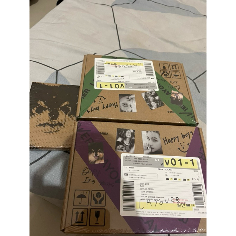 Jual Album layover V BTS Sealed Photocard Layover | Shopee Indonesia