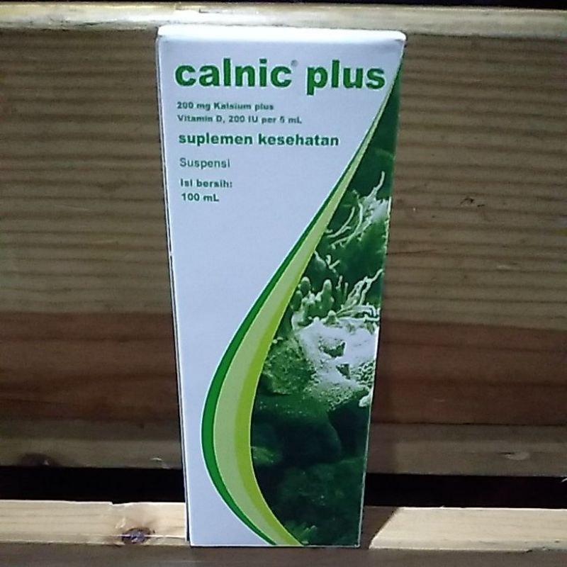 Jual Calnic plus sirup 100ml(Calsium&vitaamin D3) | Shopee Indonesia
