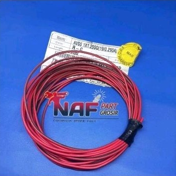 Jual 10 meter Kabel avs avss 0.5mm original standard kabel bodi motor mobil | Shopee Indonesia