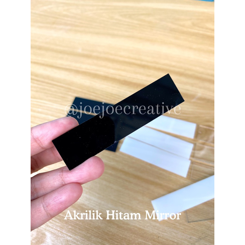 Jual Nametag Papan Nama Dada Bahan Name Tag 8x2 Hitam Mirror | Shopee ...