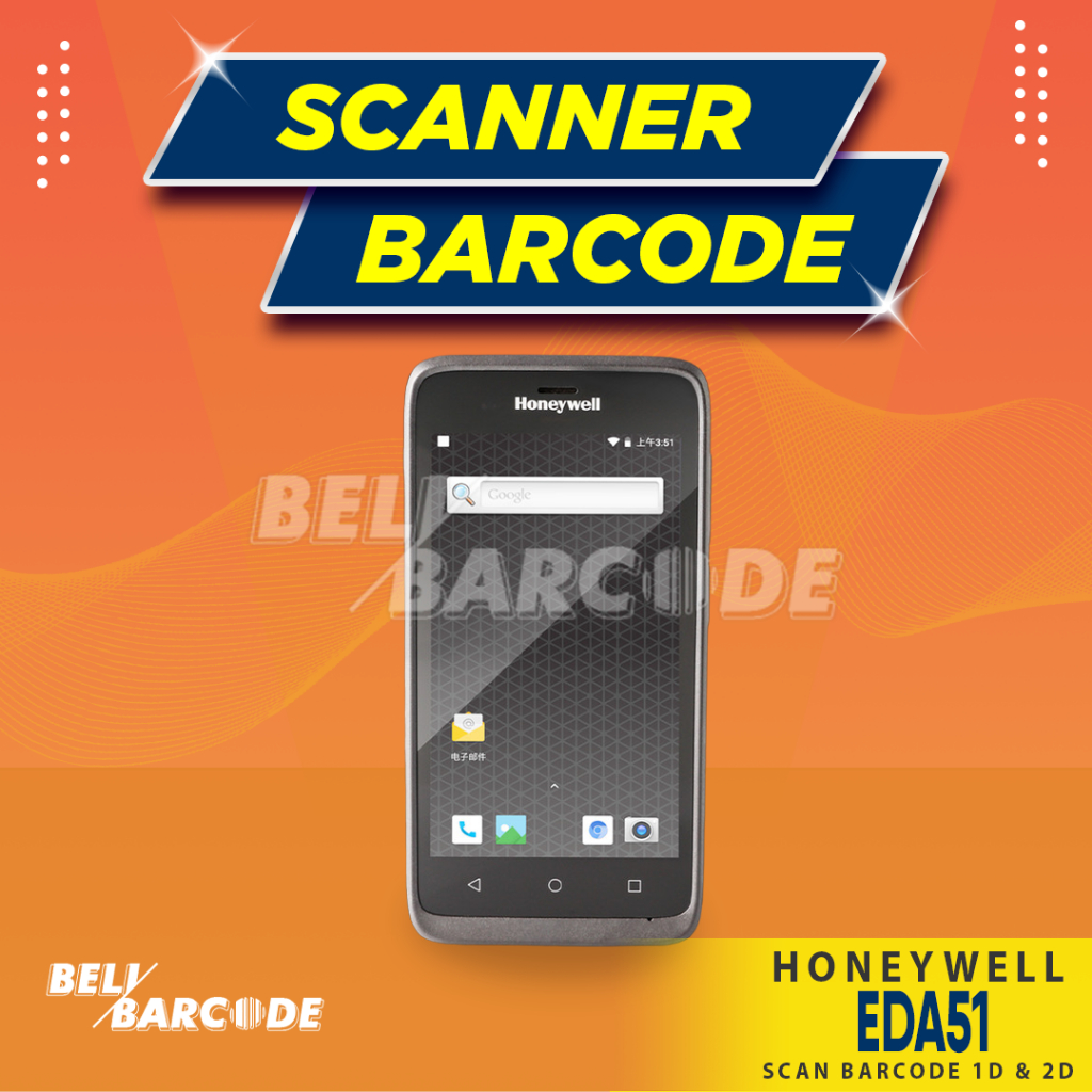 Jual Honeywell ScanPal EDA51 Mobile Barcode Scanner Andorid PDT Scan 2D ...