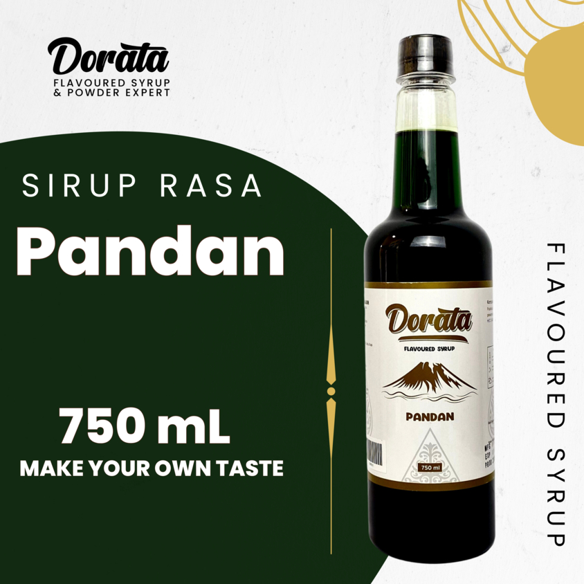 Jual Syrup Pandan Dorata 750 ml - Sirup Dorata Rasa Pandan Premium ...
