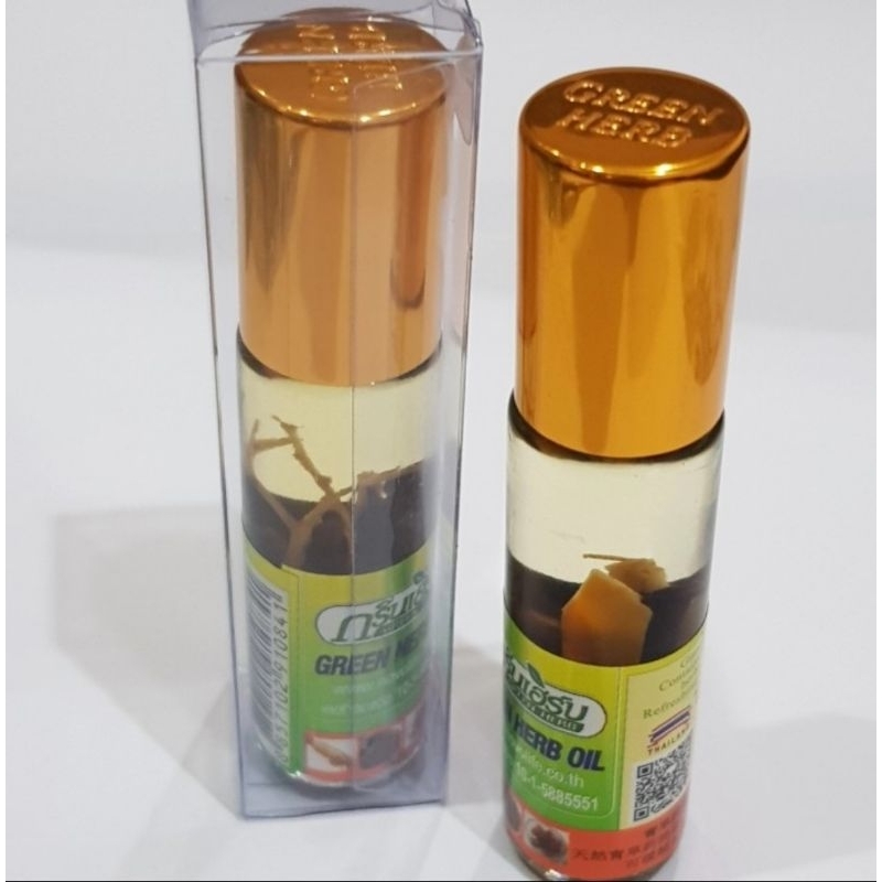 Jual minyak angin akar thailand novolife green herb oil original 8 cc ...