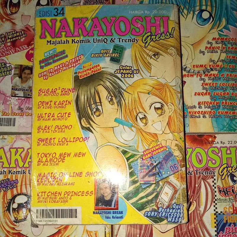 Jual Majalah Komik Nakayoshi Gress | Shopee Indonesia