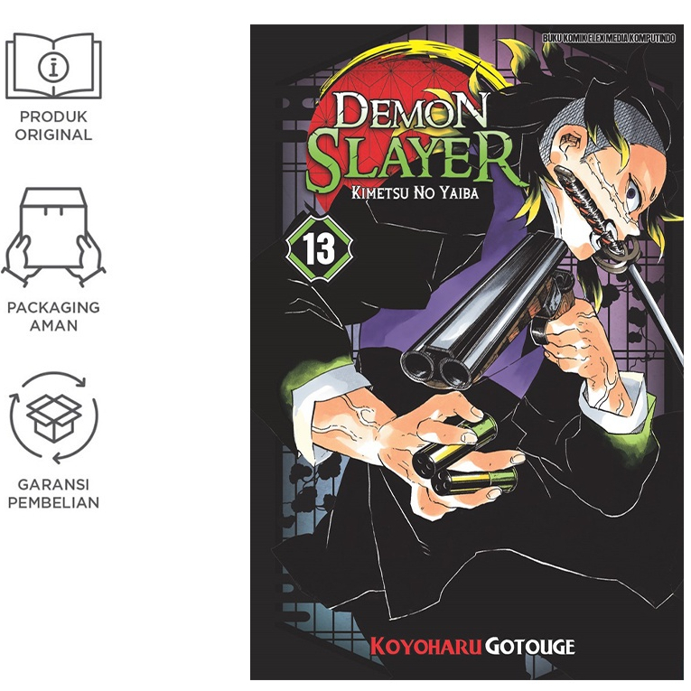 Jual DEMON SLAYER Kimetsu no Yaiba 13 (Koyoharu Gotouge) | Shopee Indonesia