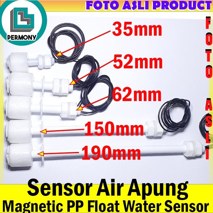Jual Water Float Sensor Pelampung air Radar Magnetik Switch ketinggian ...