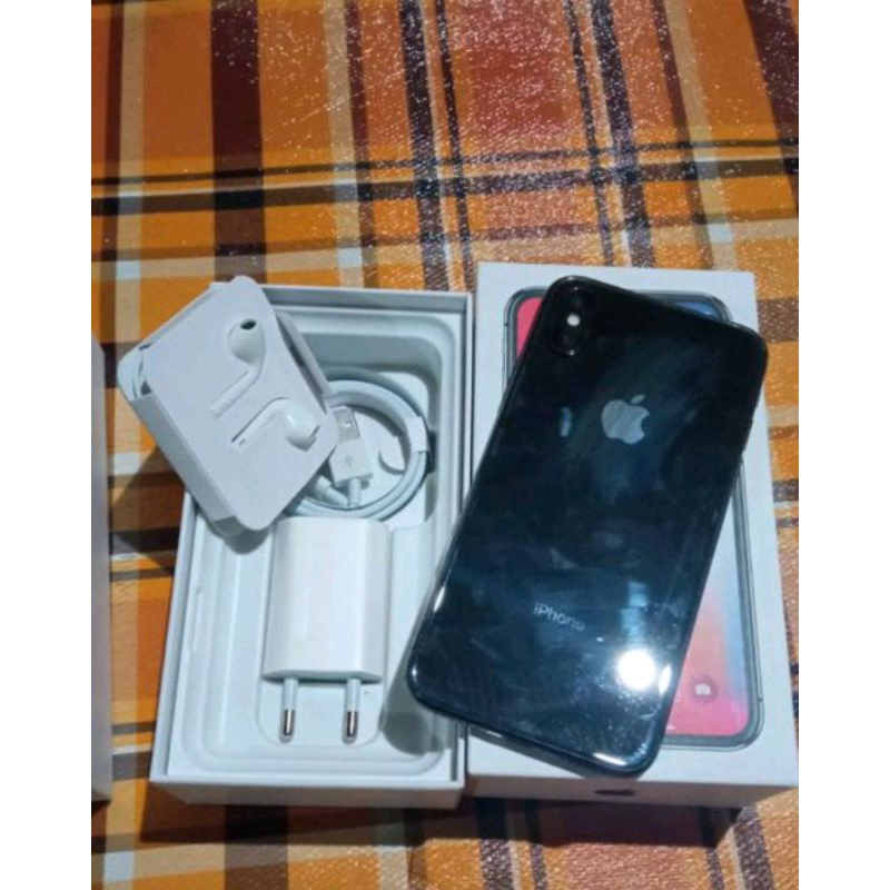 Jual Iphone 10 inter 256GB black edition | Shopee Indonesia