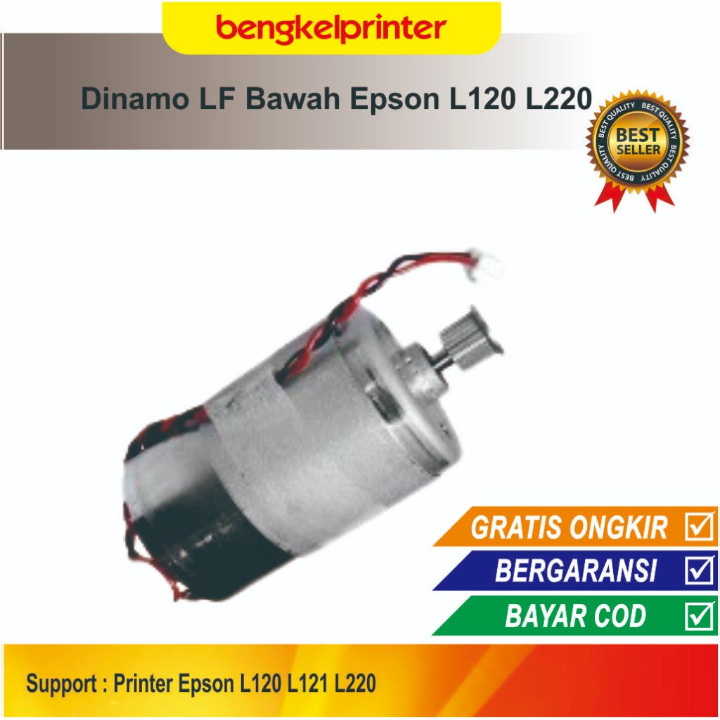Jual Motor LF Dinamo Bawah Printer Epson L120 L220 | Dinamo Bawah Kecil ...