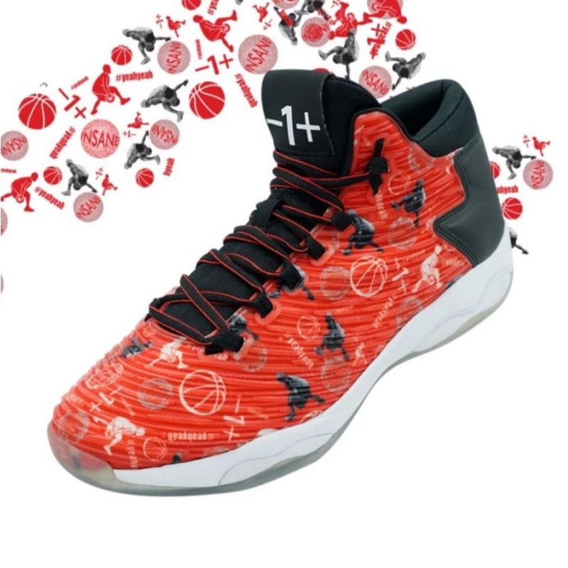Jual SEPATU BASKET LEAGUE SHIFT INSANE MERAH JUMBO TERBARU ORIGINAL ...