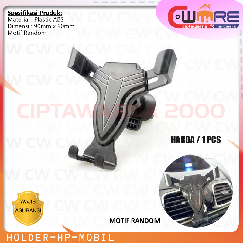 Jual Stand gravity car phone holder hp mobil car air vent holder ...