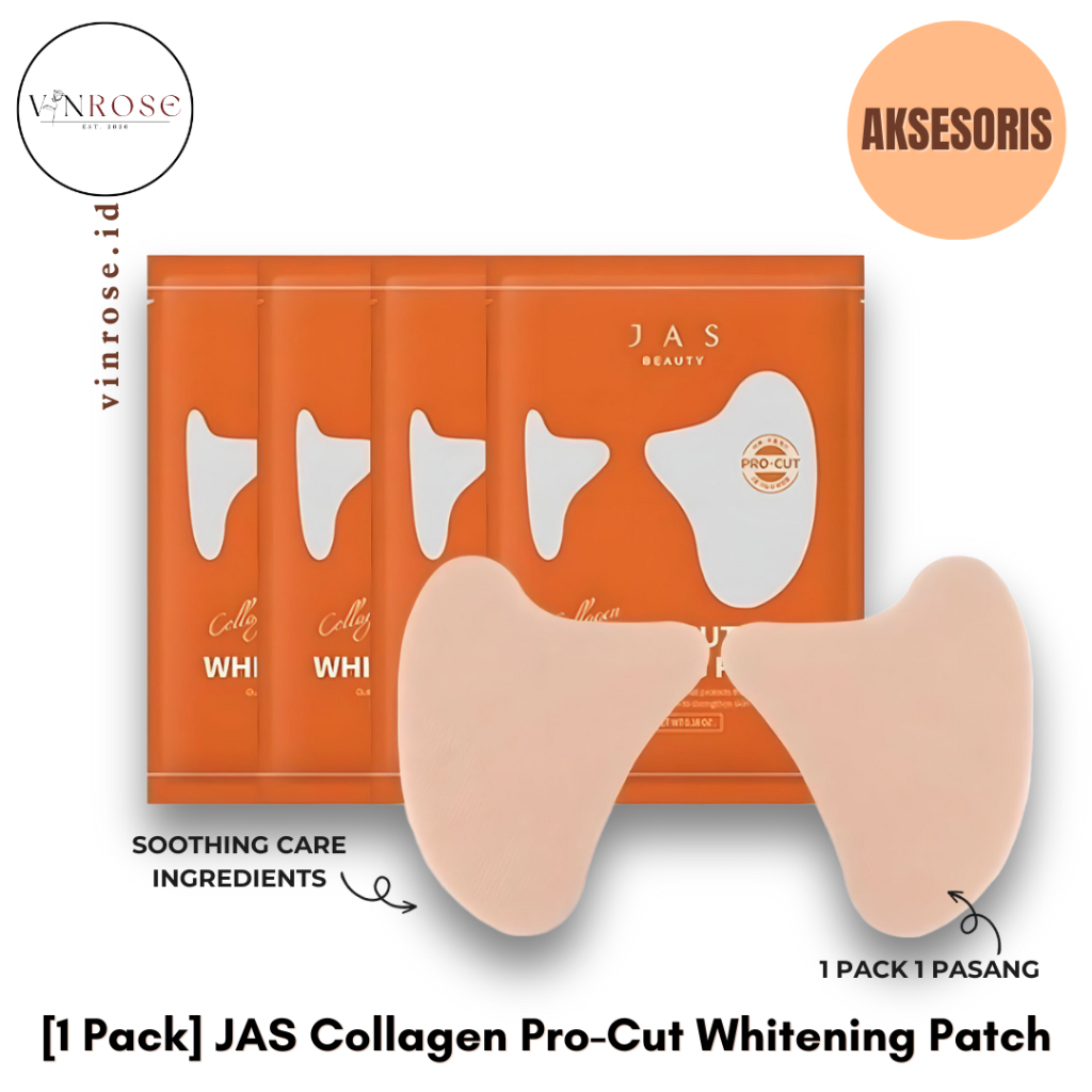 Jual [1 Pack] JAS Collagen Pro-Cut Whitening Patch Korea/ Sun UV Patch ...