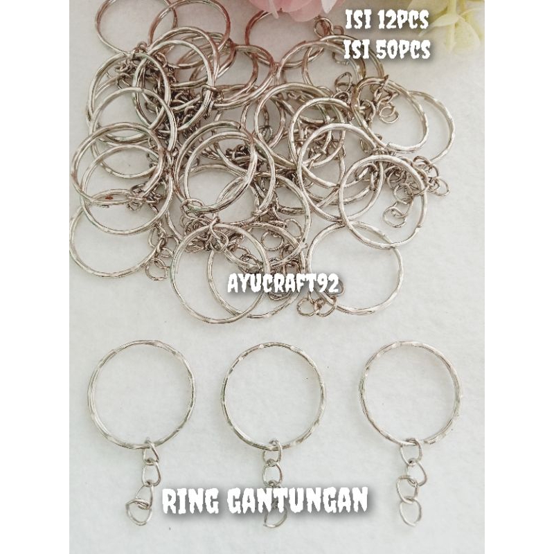 Jual #Ring ganci 12pcs(Free ring sambung) | Shopee Indonesia