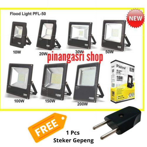 Jual LAMPU SOROT LED 30 W TEMBAK / LED SOROT TAMAN / LED FLOOD LIGHT PUTIH / KUNING 30W INDOOR ...