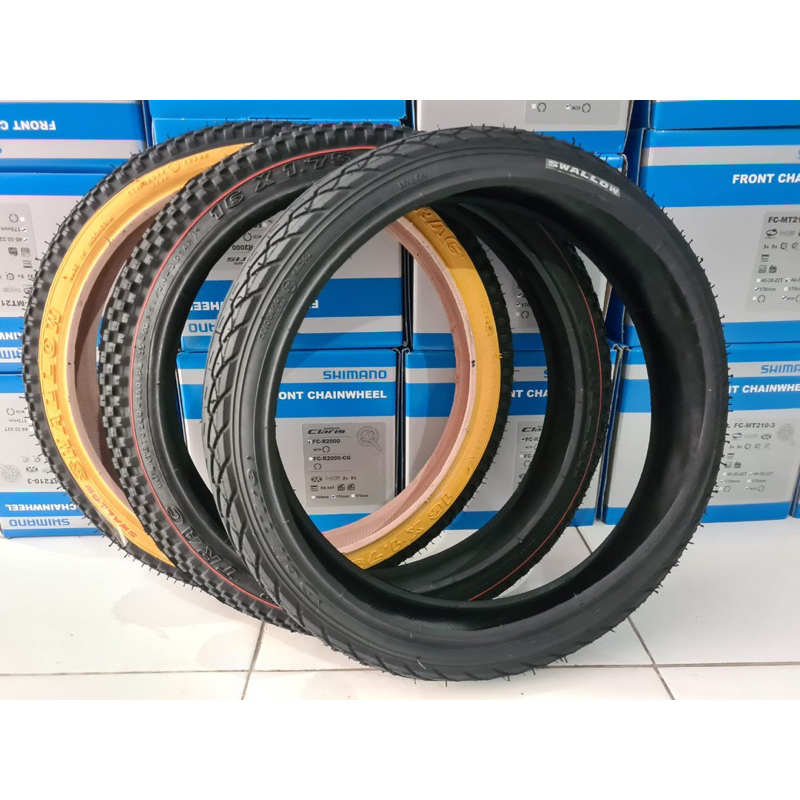 Jual Ban Luar Sepeda 16 x 1.75 SWALLOW Sepeda Anak Lipat Minion Mini | Shopee Indonesia