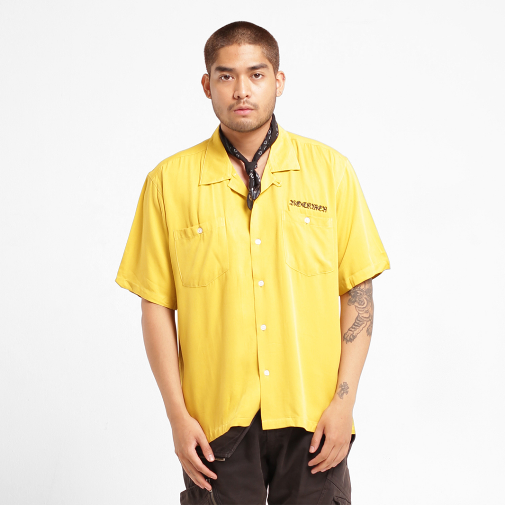 Jual Kemeja tangan Pendek fullprint Rockmen Artikel Prison Shirt ...