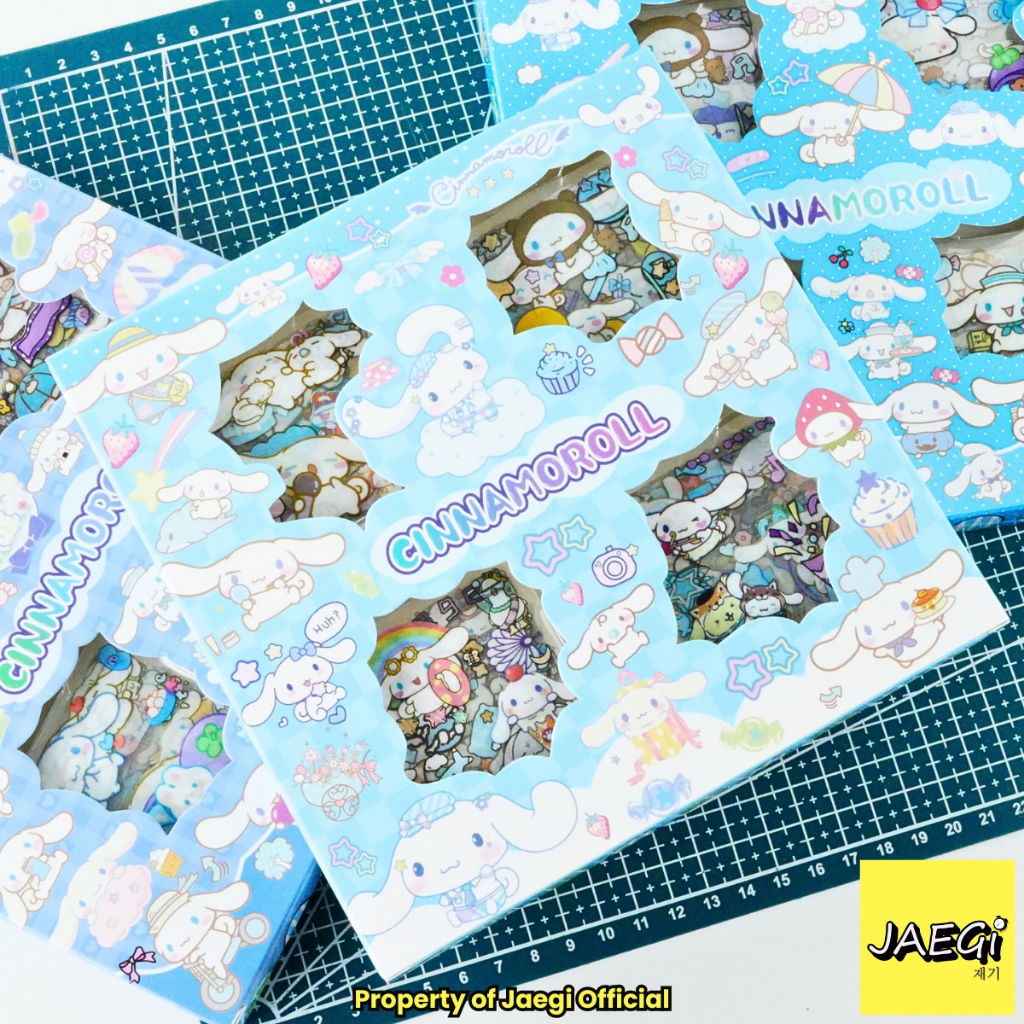 Jual JAEGi - Premium Big Cinnamoroll Sticker Box isi 100 Pcs Aesthetic ...