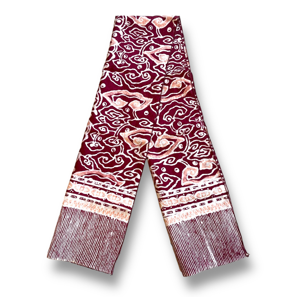 Jual BATIK SALMA Syal Scarf Slayer Batik Motif Mega Mendung Bahan Doby ...