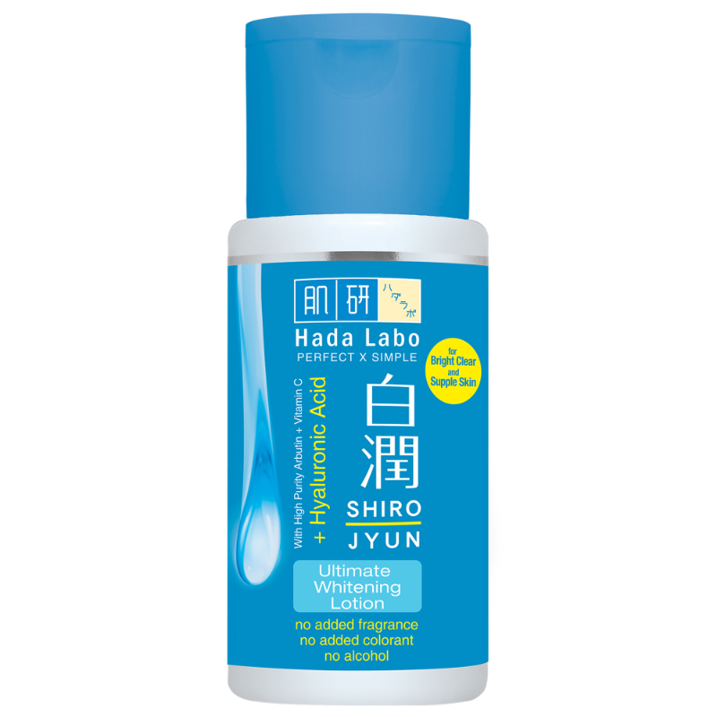 Jual HADA LABO Shirojyun Ultimate Whitening Lotion 100ml [ garis biru ...
