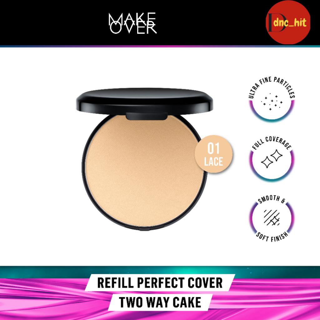 Jual Make Over Perfect Cover Two Way Cake REFILL-Bedak Padat | Shopee Indonesia