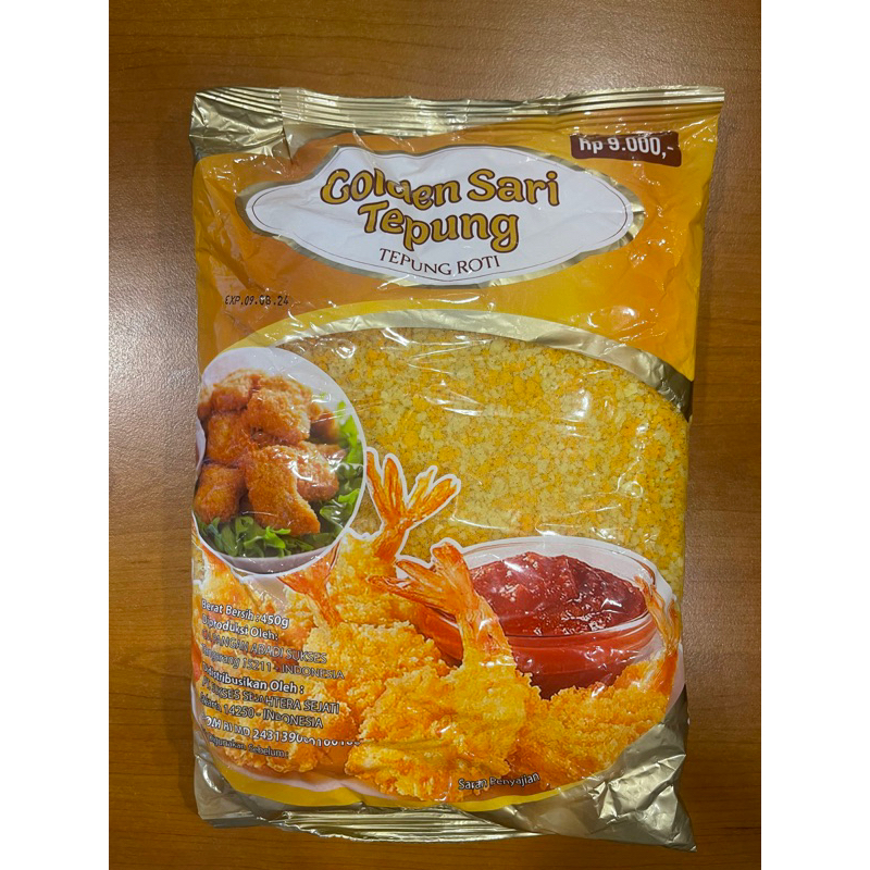 Jual TEPUNG ROTI / TEPUNG PANIR GOLDEN SARI 450GR | Shopee Indonesia