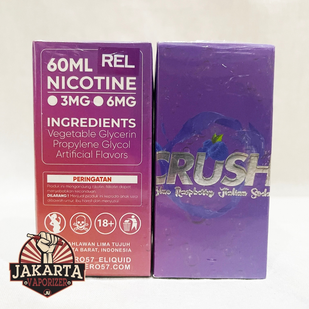 Jual R57 CRUSH BLUE RASPBERRY ITALIAN SODA 60ML 3MG BY HERO57 | Shopee ...