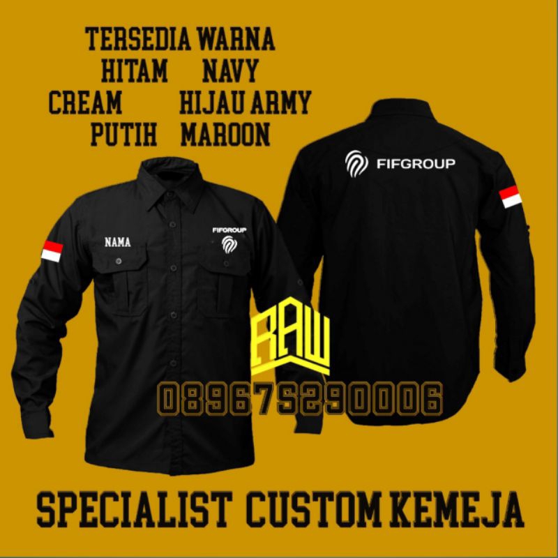 Jual KEMEJA SERAGAM FIF GROUP | Shopee Indonesia