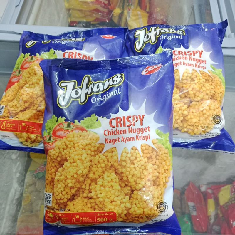 Jual JOFRAN NUGGET CRISPY 500 GR | Shopee Indonesia
