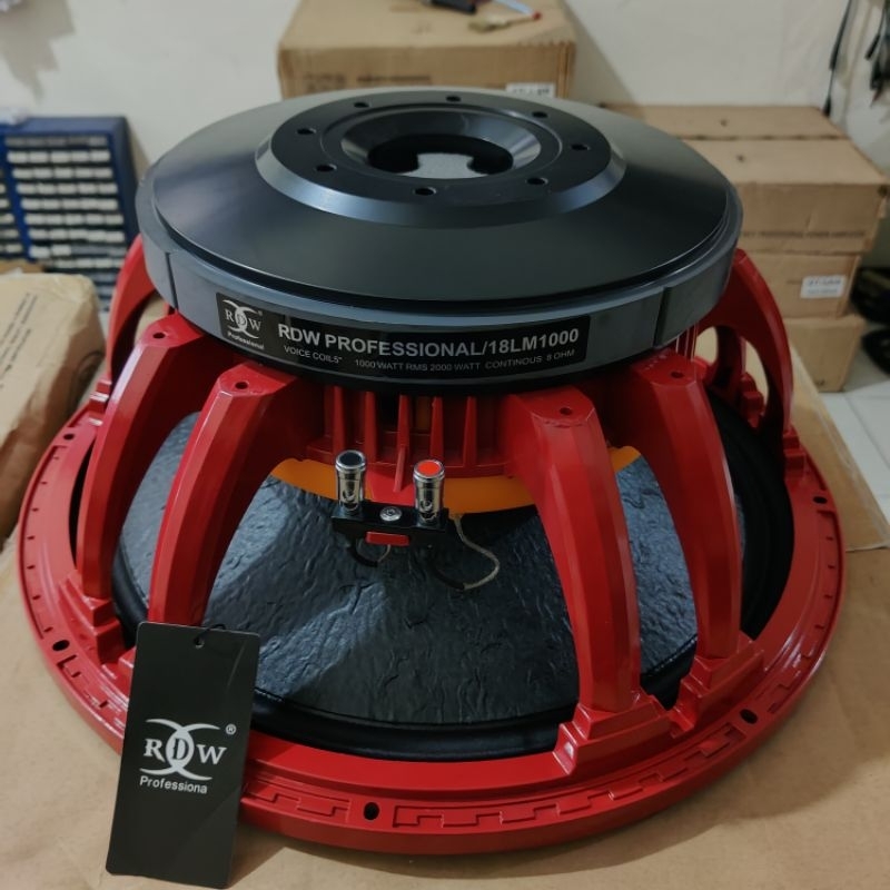 Jual Speaker Component RDW 18 LM 1000 / 18LM1000 - 18 Inch | Shopee ...