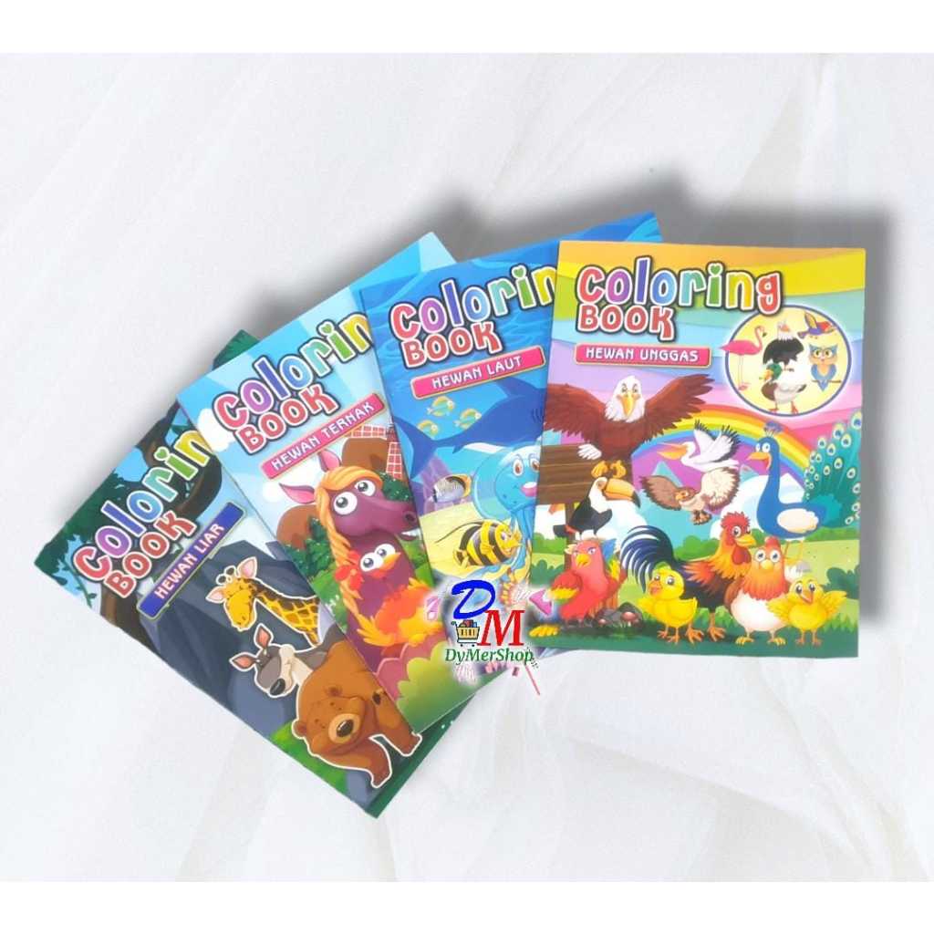 Jual Buku mewarnai untuk anak tk dan paud - buku belajar mewarnai anak ...