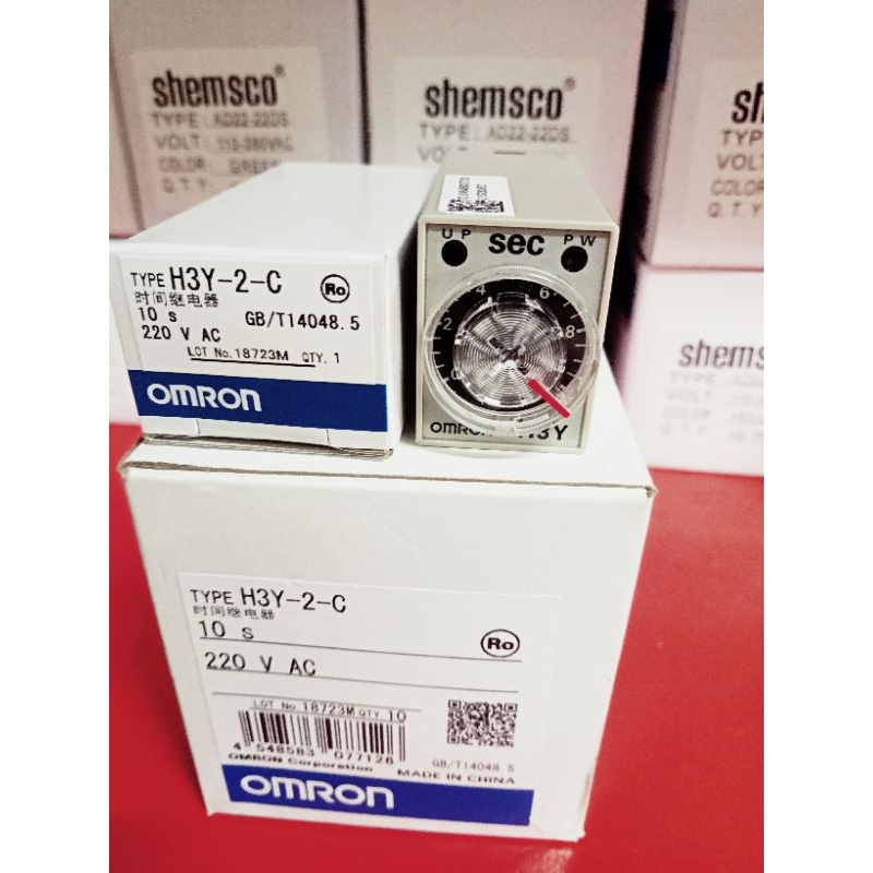 Jual Timer Omron H3y-2-10s 220vac | Shopee Indonesia