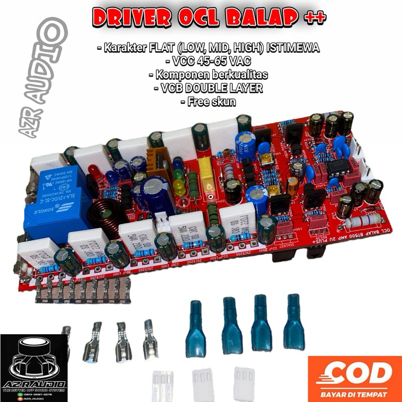 Jual KIT DRIVER POWER OCL BALAP + INPUT BALANCE 5 SET FINAL | Shopee ...